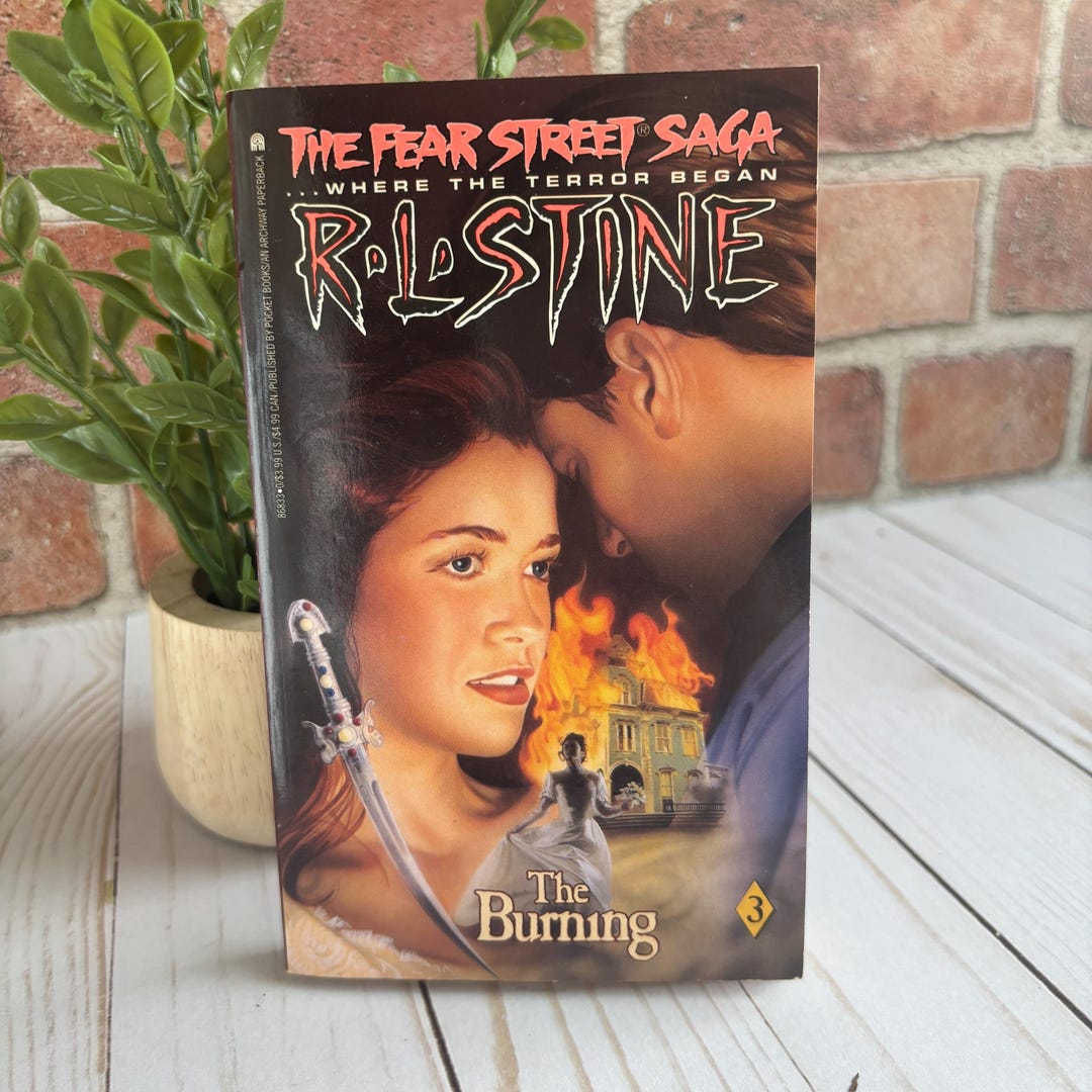 Vintage Fear Street Saga Book 3: the Burning by R.L. Stine (1993 ...