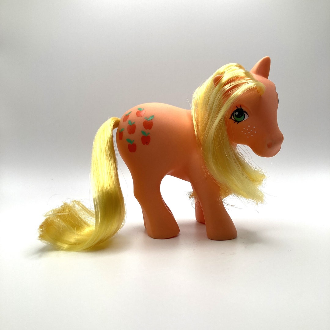 Vintage My Little Pony - G1 MLP - 1983 - Applejack - Apples Cutie Mark ...