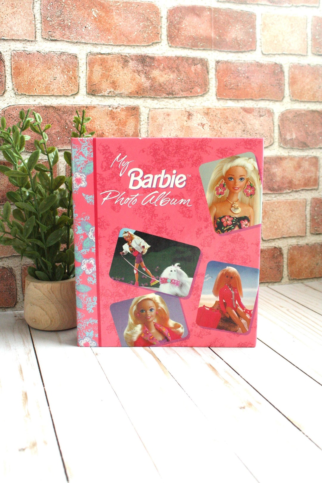 Vintage 1995 Barbie Photo Album - Hallmark Barbie Photo Album - 1990s ...