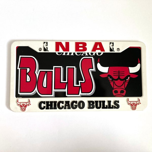 Chicago Bulls License Plate - Etsy