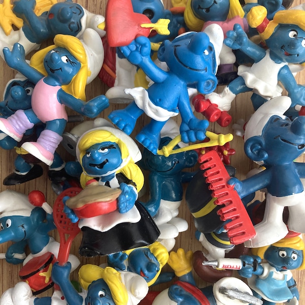 80s Smurfs - Etsy