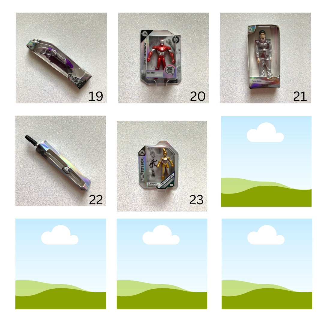 Mini Brands Disney 100 Anniversary Platinum Minis Silver Dollhouse ...