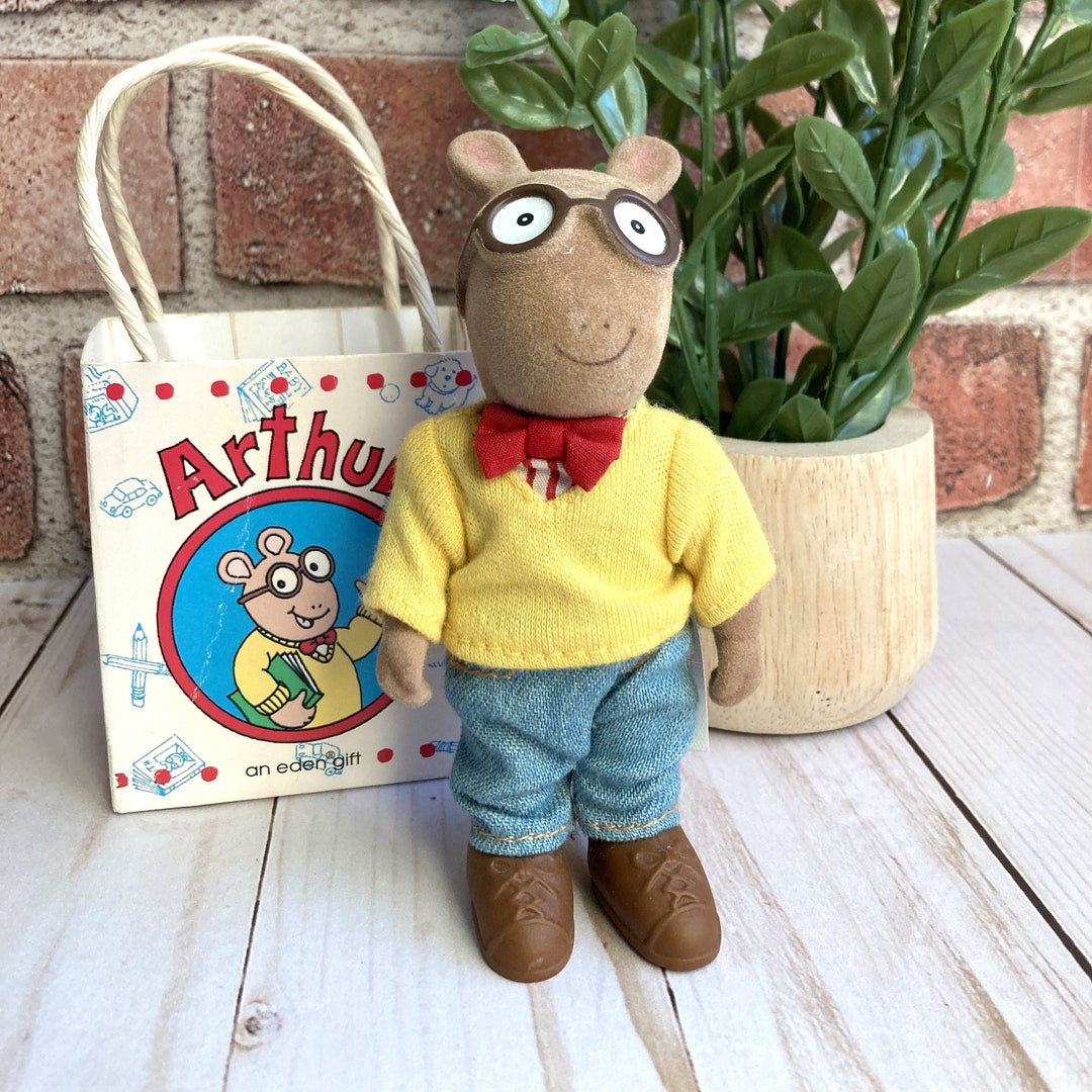 Vintage Arthur the Aardvark Figure - 1997 - PBS Kids - Marc Brown ...