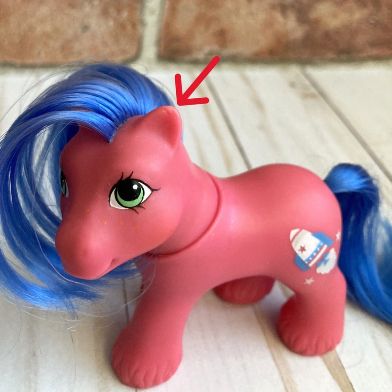 Vintage My Little Pony G1 MLP 1988 Playtime Baby Brother Pony Series ...