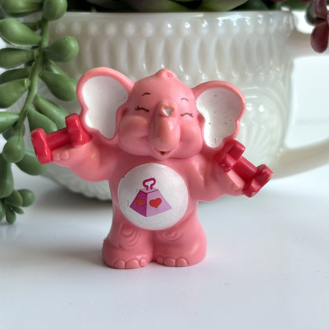 Vintage Care Bears Cousins - Lotsa Heart Elephant - PVC Figure - 1984 ...