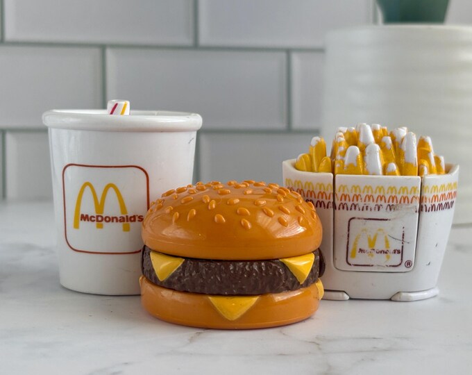Vintage 1988 Mcdonald’s Changeables Set • Burger Bot, Fry Transformer ...