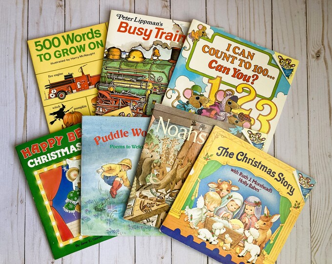 Vintage Please Read to Me Books Lot of 7 - 1970s 80s and 90s - Random ...