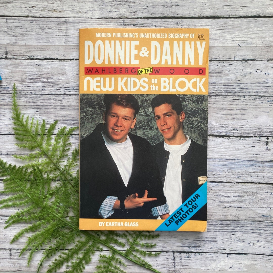Vintage New Kids on the Block Unauthorized Biography - Donnie & Danny ...