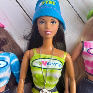 Vintage NSYNC Barbie Doll Set: 2000s Pop Star Fashion - Etsy