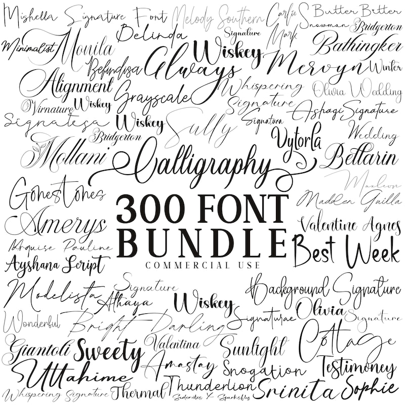 Calligraphy Banner - Etsy