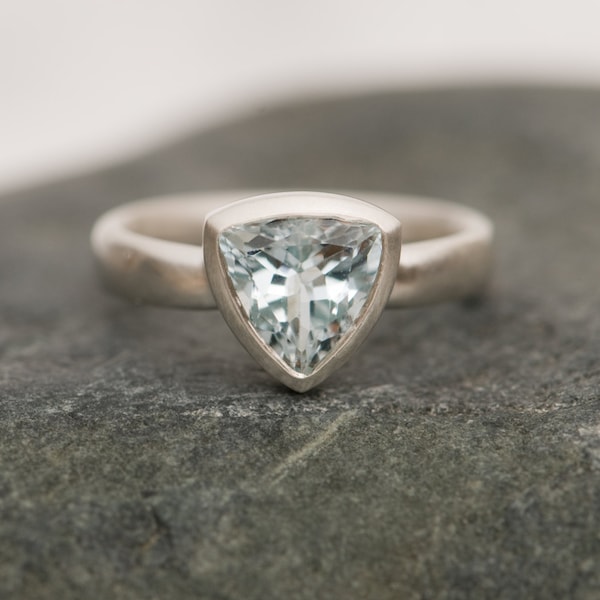Trillion Ring - Etsy