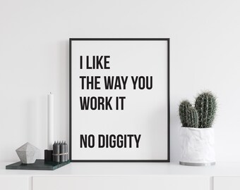 The Way You Work It | Etsy
