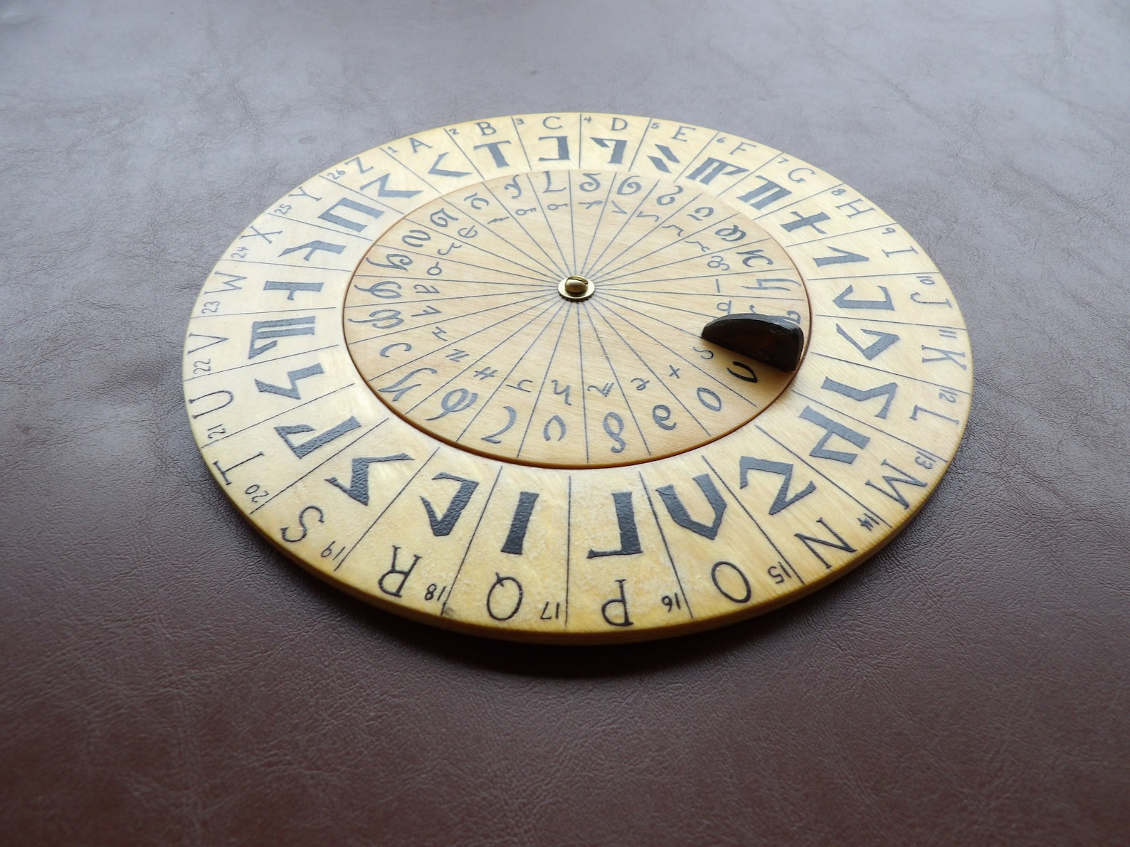 Dwarven Elvish Cypher Wheel: Dungeons and Dragons Code Tool - Etsy