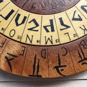 Cipher Wheel Cypher Wheel, Dwarven Dwarvish Devek, Elvin Elvish ...