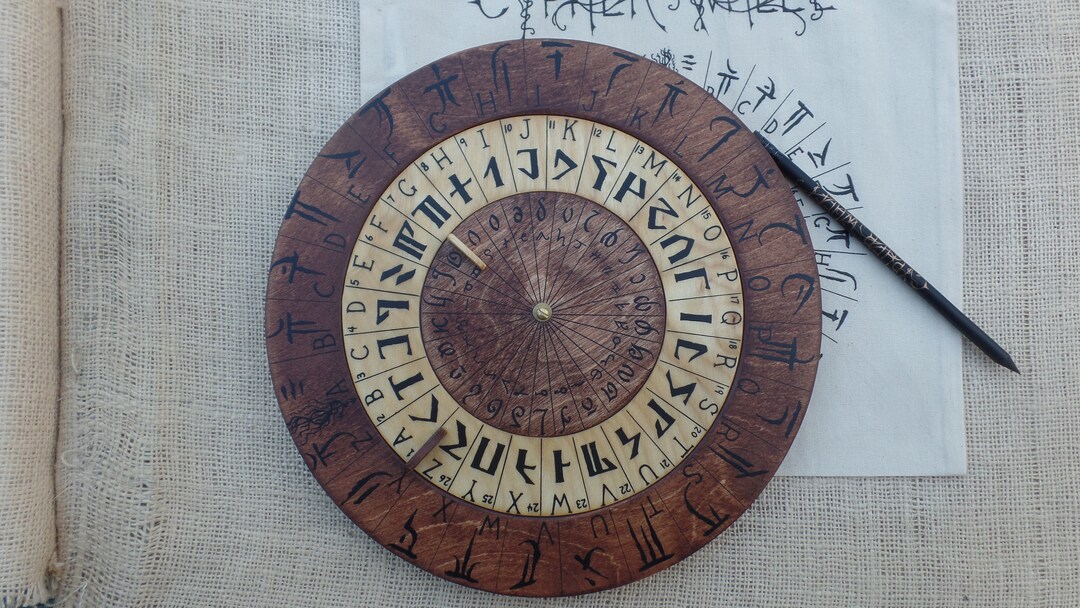 Cipher Wheel Cypher Wheel, Dwarven Dwarvish Devek, Elvin Elvish ...