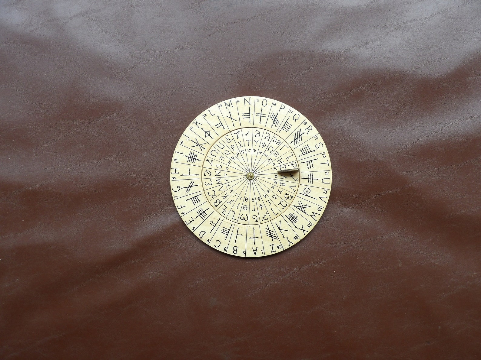 Cypher Wheel Cipher Wheel Ogham Enochian Secret Codes - Etsy