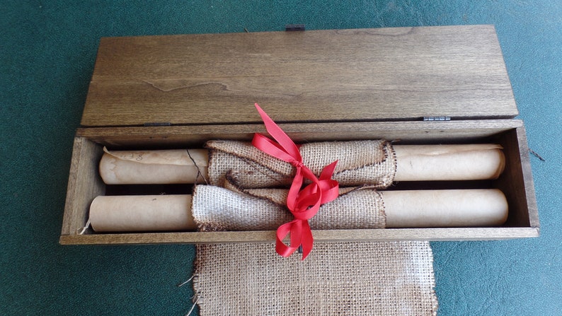 Scroll Two Ancient Scrolls in A Box Dungeons and Dragons | Etsy