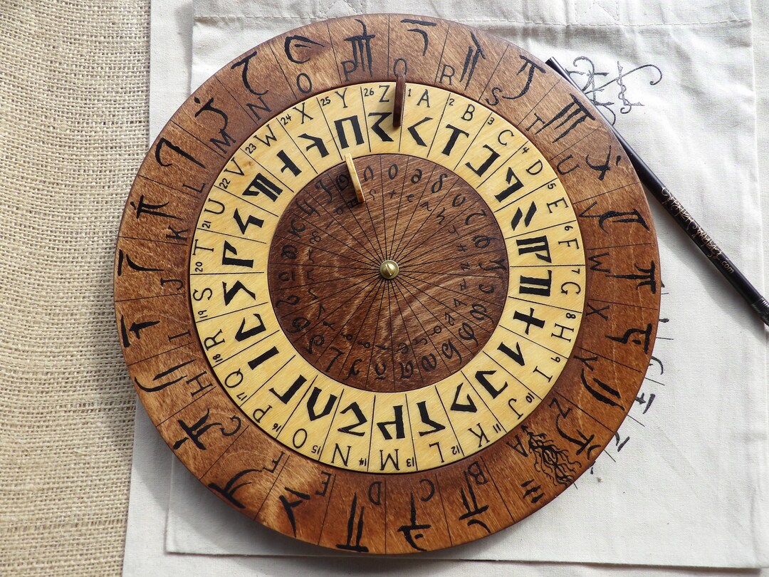 Cipher Wheel Cypher Wheel, Dwarven Dwarvish Devek, Elvin Elvish ...