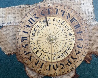 Cipher Wheel Cypher Wheel Dwarven Dwarvish Devek Elvin | Etsy