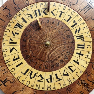 Cipher Wheel Cypher Wheel, Dwarven Dwarvish Devek, Elvin Elvish ...