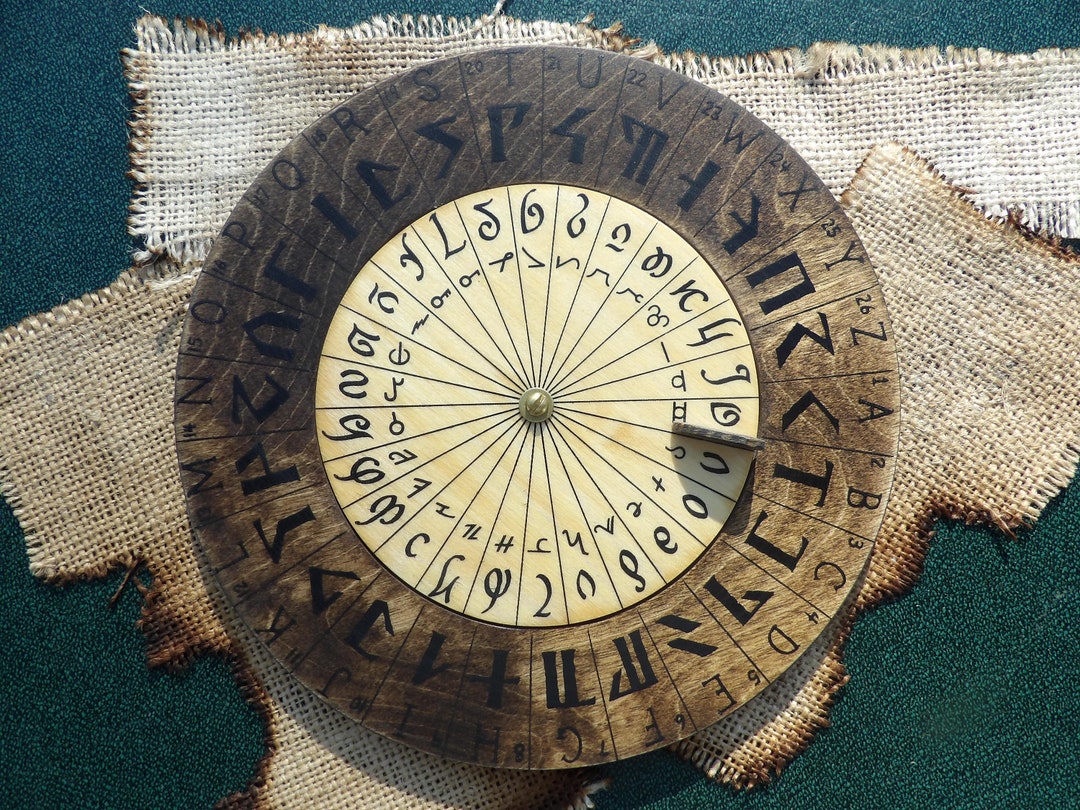 Cypher Wheel, Cipher Wheel, Dwarven Dwarvish Devek, Elvin Elvish ...