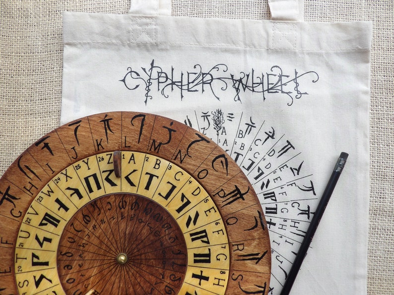 Cipher Wheel Cypher Wheel Dwarven Dwarvish Devek Elvin - Etsy