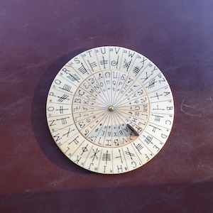 Cypher Wheel, Cipher Wheel, Ogham Enochian Koine Greek Secret Codes ...