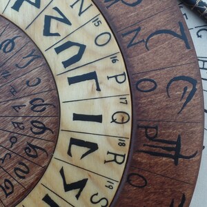 Cipher Wheel Cypher Wheel, Dwarven Dwarvish Devek, Elvin Elvish ...
