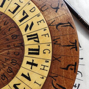 Cipher Wheel Cypher Wheel, Dwarven Dwarvish Devek, Elvin Elvish ...