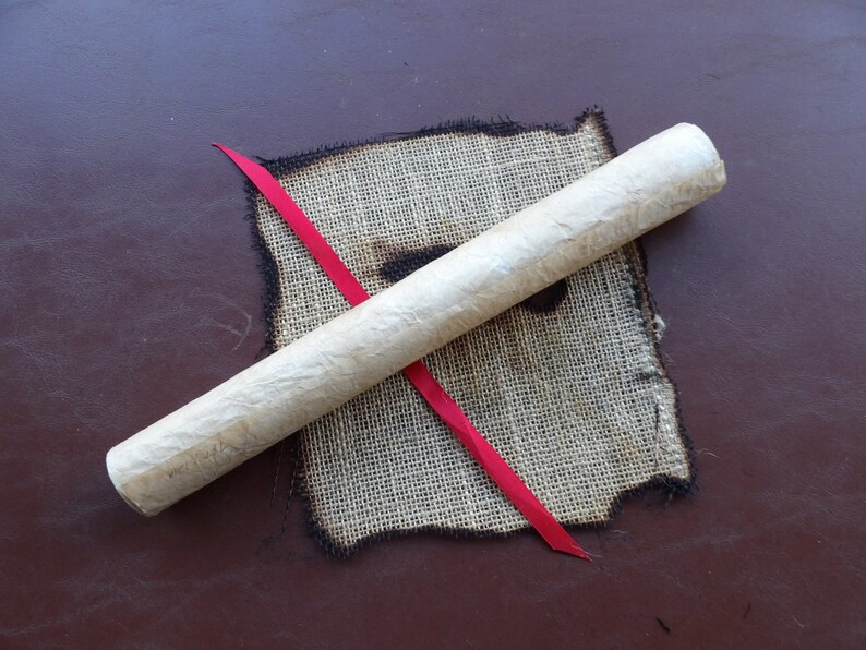 Ancient Scroll Aged Paper Medieval Renaissance Blank - Etsy