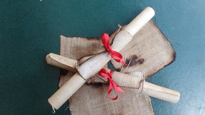 Scroll Two Ancient Scrolls in A Box Dungeons and Dragons | Etsy