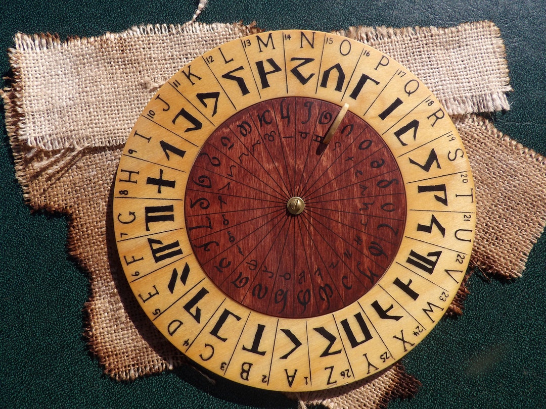 Cypher Wheel, Cipher Wheel, Dwarven Dwarvish Devek, Elvin Elvish ...