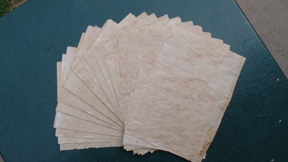 Ancient Paper Aged Paper Medieval Scribal Renaissance | Etsy