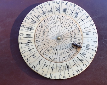 Cypher Wheel, Cipher Wheel, Ogham Enochian Koine Gree Secret Codes ...