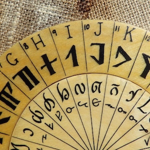 Cipher Wheel Cypher Wheel, Dwarven Dwarvish Devek, Elvin Elvish ...