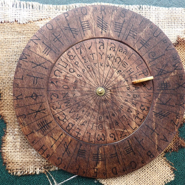 Cipher Wheel Decoder - Etsy