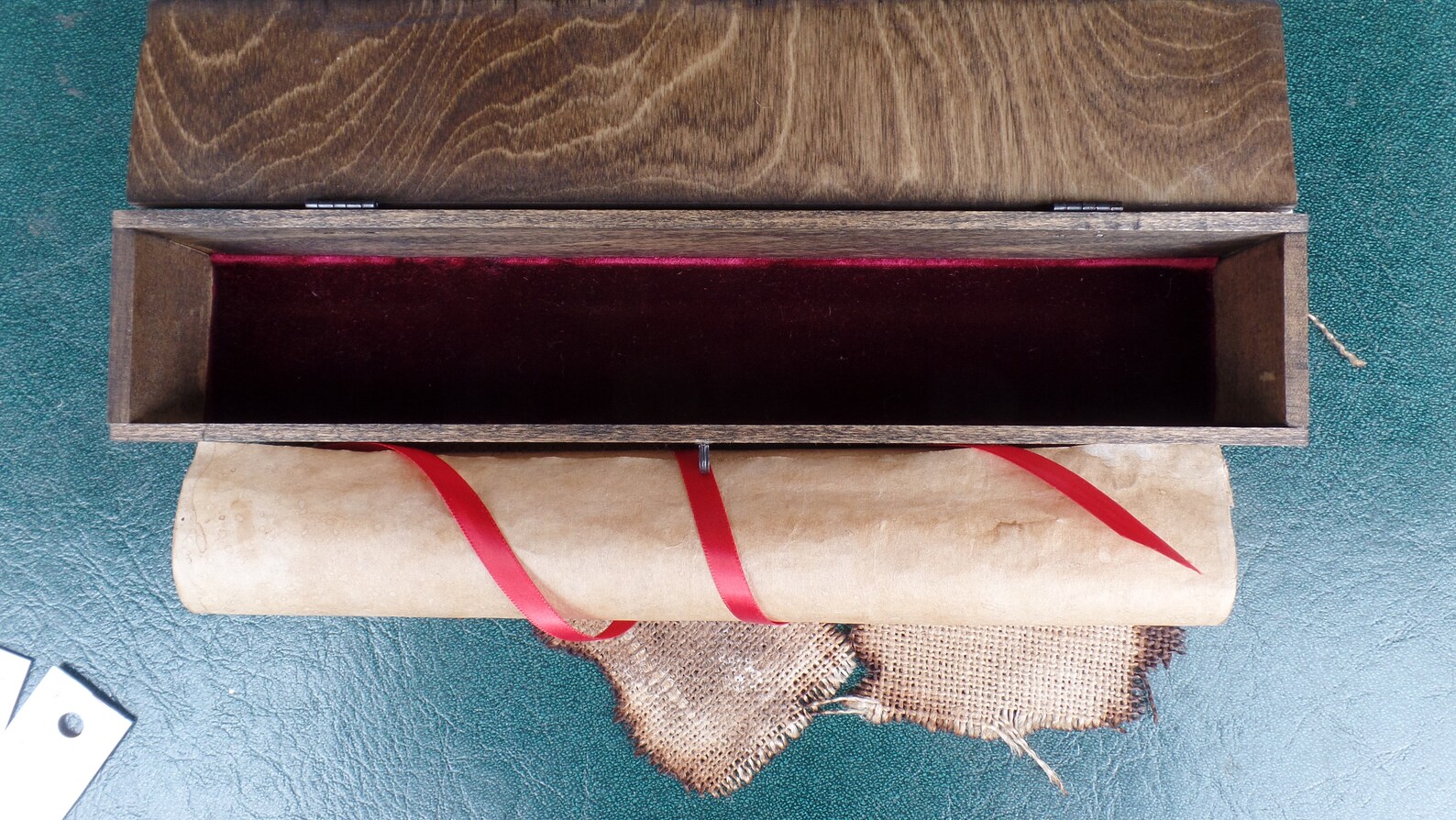 Decorated Ancient Scroll In A Box Aged Paper Medieval | Etsy