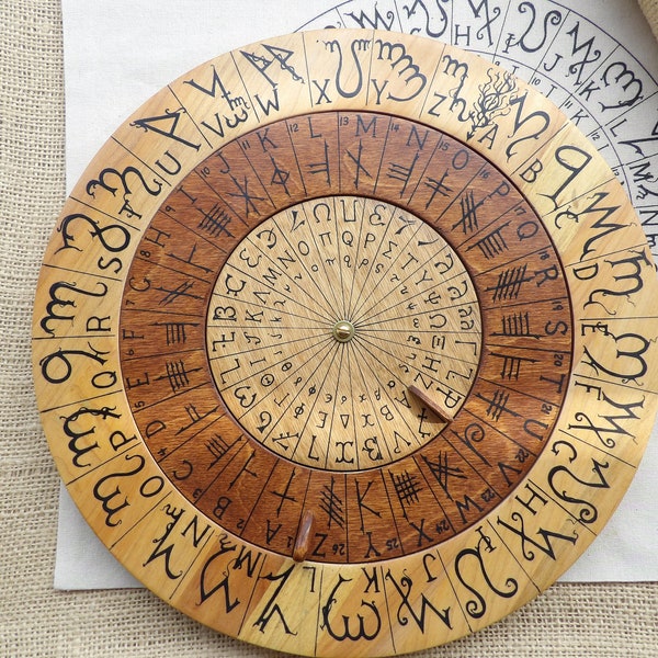 Cipher Wheel - Etsy