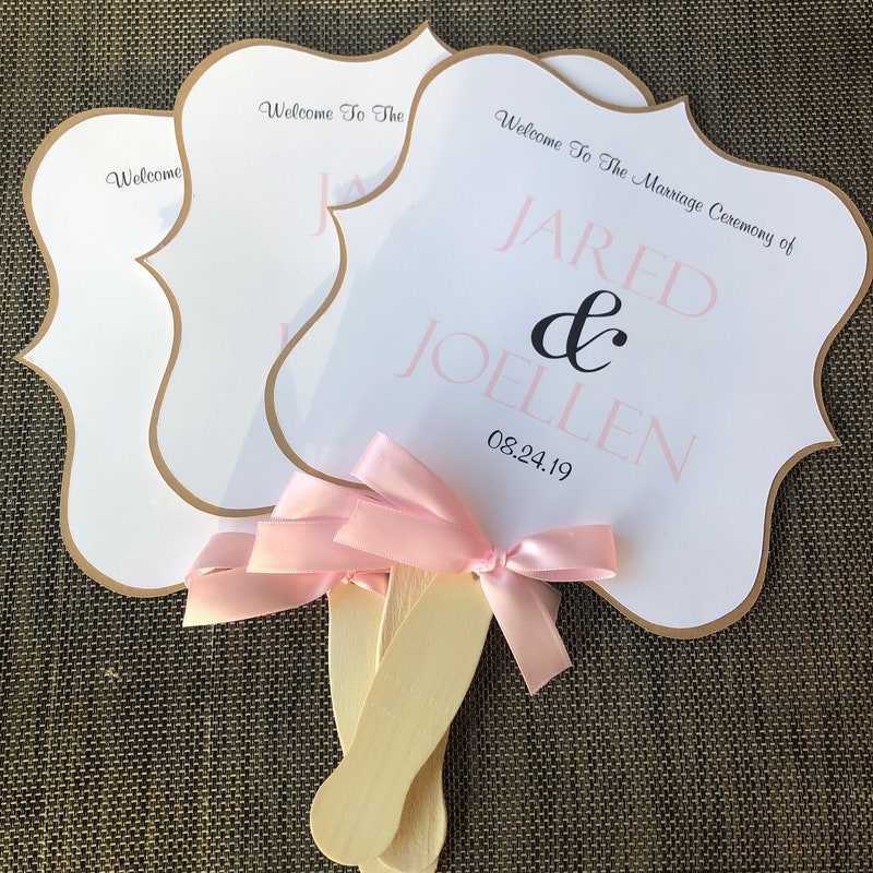 Program Fan Assembled - Etsy