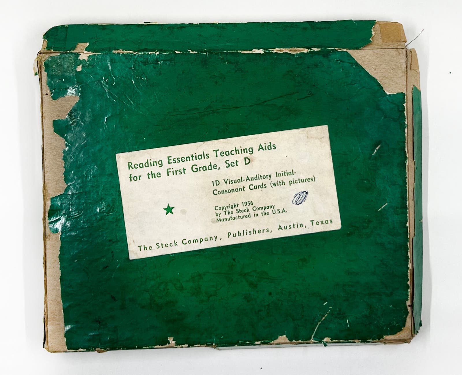 1950's Vintage Lithograph Elementary School Sight Word Card From a Pack ...