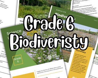 Ontario Grade 6 Science Unit Biodiversity Instant PDF Download ...