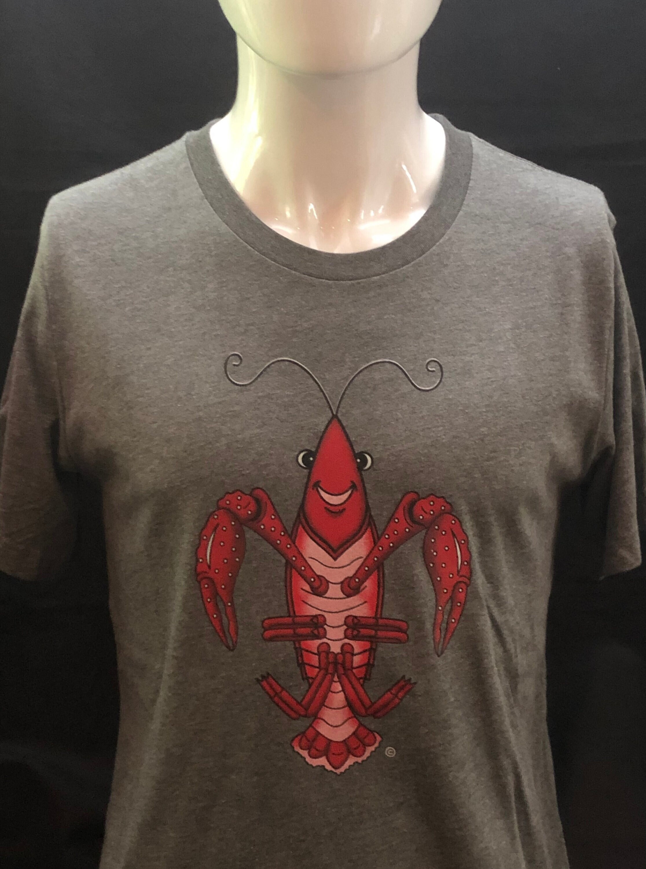 Crawfish T-shirt, Seafood Boil Apparel, Fleur De Lis, Bella+canvas ...