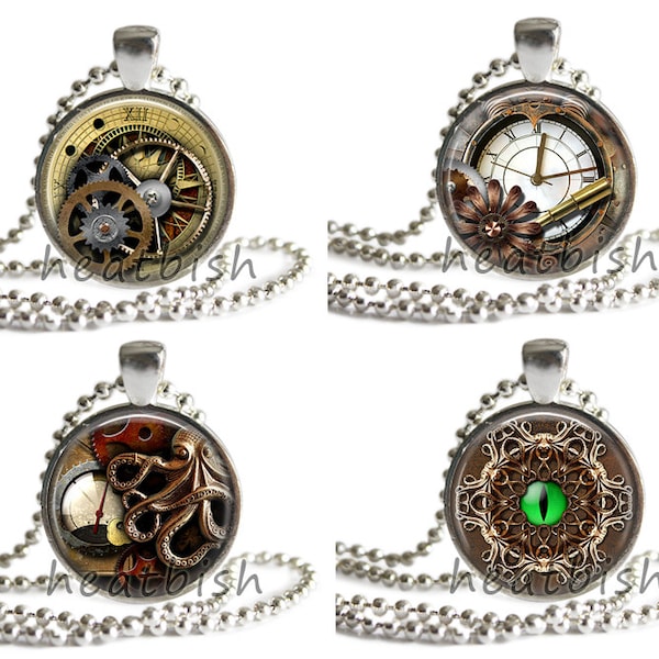 Gear Necklace - Etsy