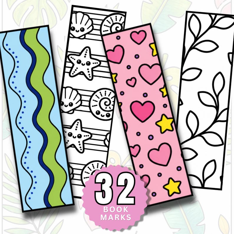 Pattern Bookmark Coloring Pages | Printable Bookmarks PDF | Geometric ...