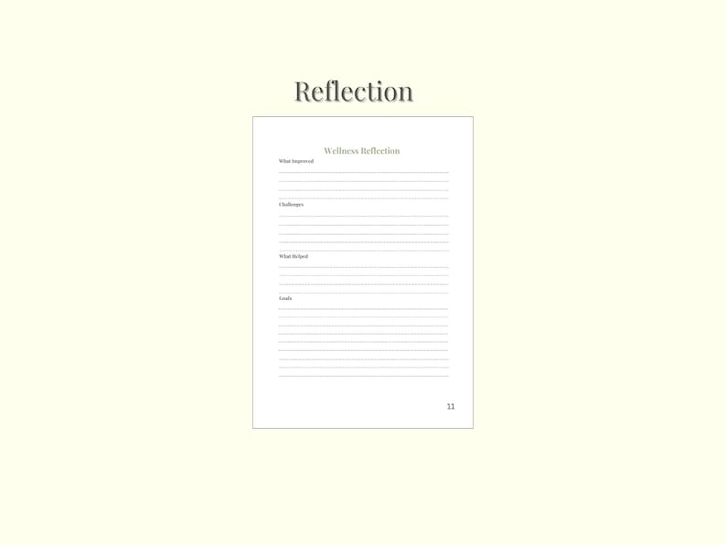Self Love Journal Printable | Gratitude, Wellness, Self-care Planner ...