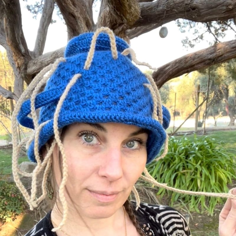 Green Monster Hat - Etsy