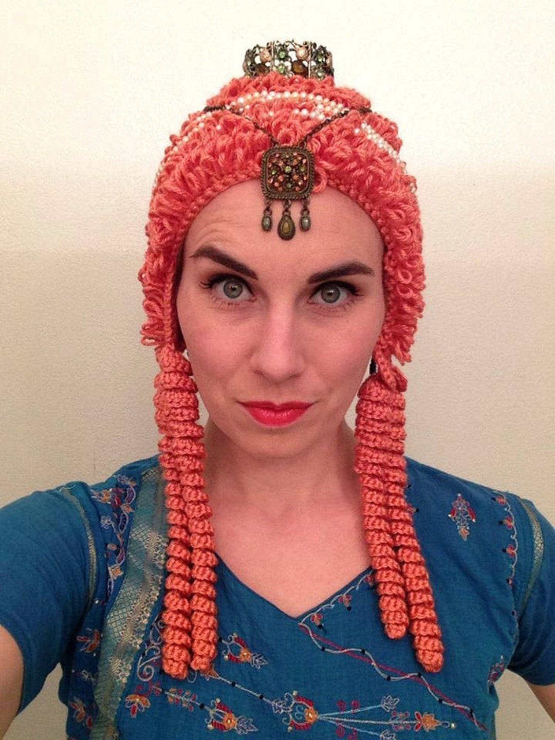Queen Elizabeth I Wig MADE TO ORDER free Domestic Shipping - Etsy