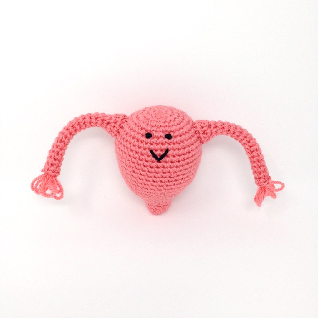 Uterus Plush Fallopian Tubes Hysterectomy Uterus Gift Plush Uterus ...