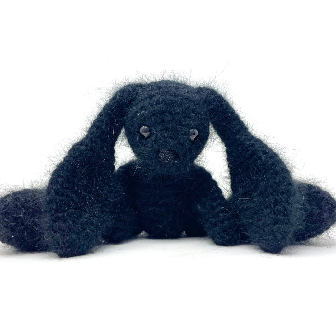 Bunny Real Angora Rabbit Hair Plush Bunny Real Rabbit Hair Rabbit Bunny ...