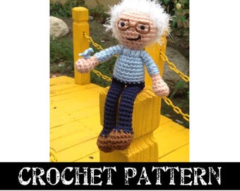 Crochet Pattern Bernie Sanders - Etsy